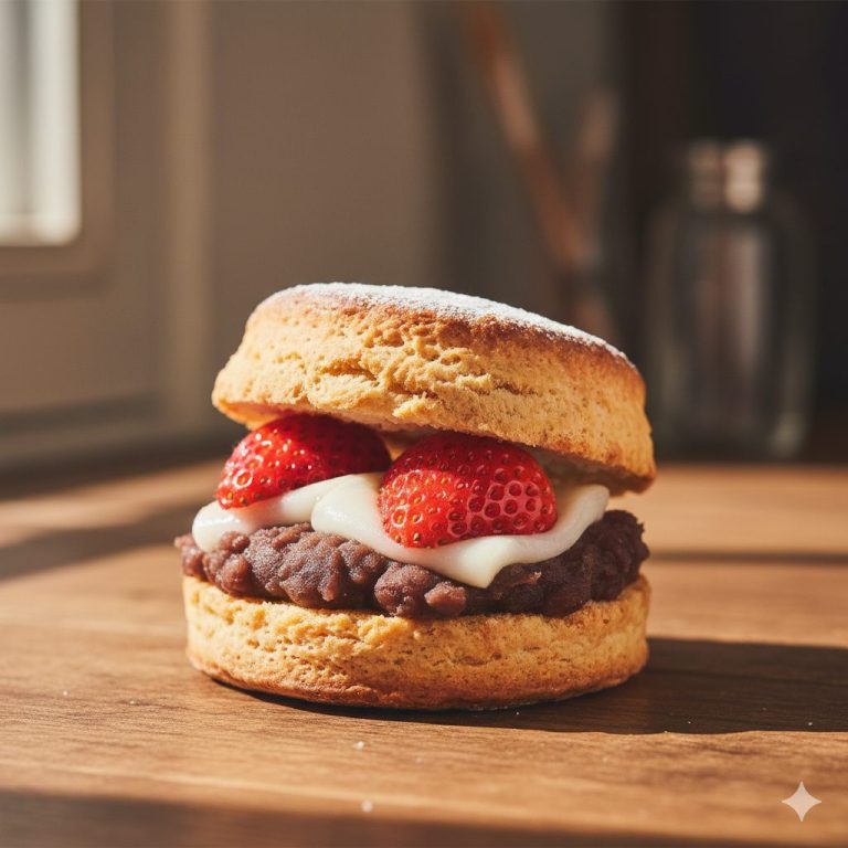 Japanese and Western recipes for celebration! Scone Sandwiches with ...